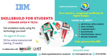 IBM SkillsBuild for Students – AFRALTI
