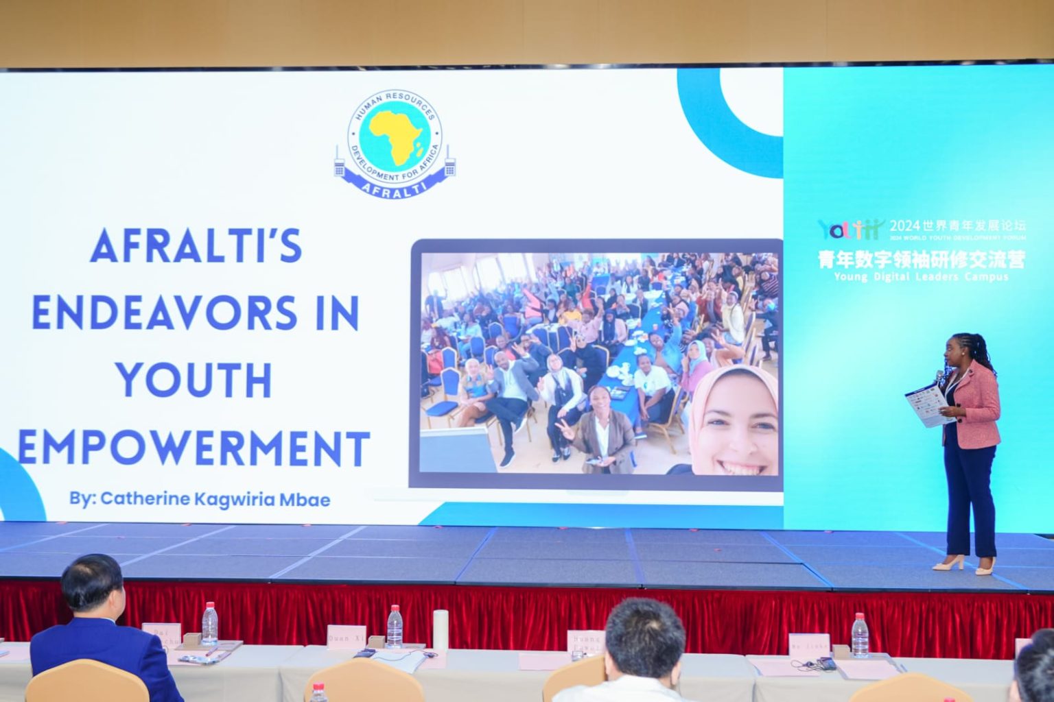 AFRALTI SPEAKS AT THE 2024 WORLD YOUTH DEVELOPMENT FORUM AND YOUNG ...